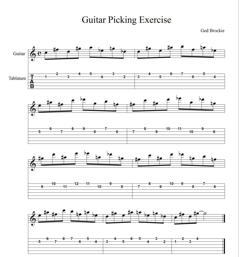 Easy Beginner Guitar Exercises | Start Shredding Now | GMI - Guitar ...